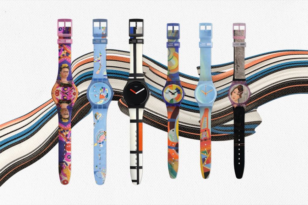 OBRAS DE ARTE MODERNO | Inspiran el diseño de una colección de relojes ...